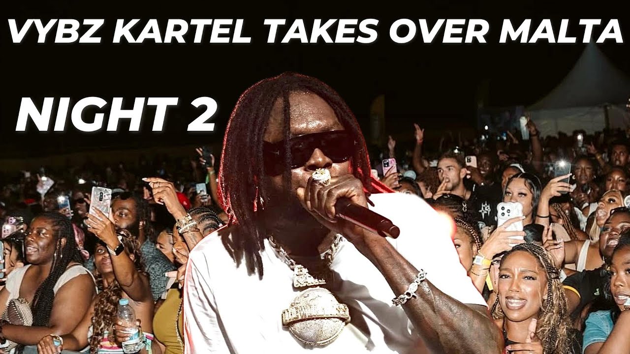 Vybz Kartel Epic Freedom Street Performance In Malta With Spice | Vybz ...