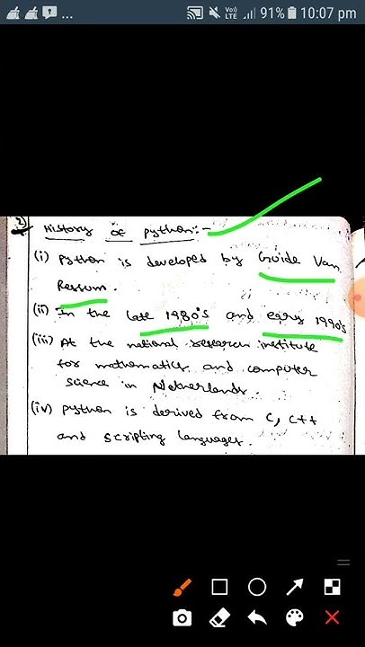 History Of Python Programming - YouTube