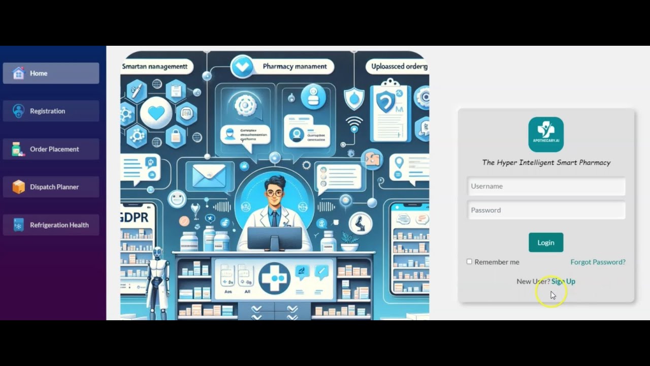 Apothecary.AI - The Hyper Intelligent Smart Pharmacy - YouTube