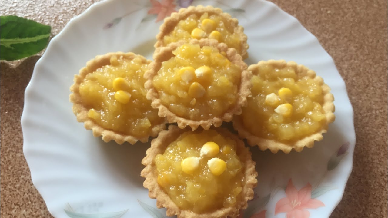 RESEP PIE JAGUNG ENAK | TANPA TELUR CUMA PAKAI TAKARAN SENDOK - YouTube