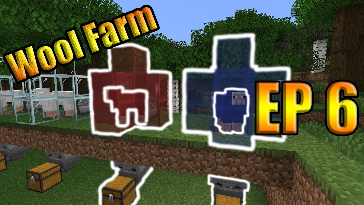 Minecraft: Wool Farm! - 1.16 Survival Lets Play| EP 6 - YouTube