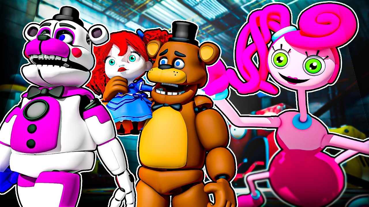 Freddy and Funtime Freddy Play POPPY PLAYTIME CHAPTER 2 Part 1 - YouTube