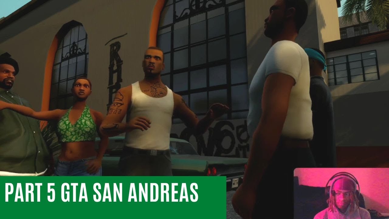 GTA SAN ANDREAS FAT CJ & PISTOL ONLY Walkthrough Part 5 - YouTube