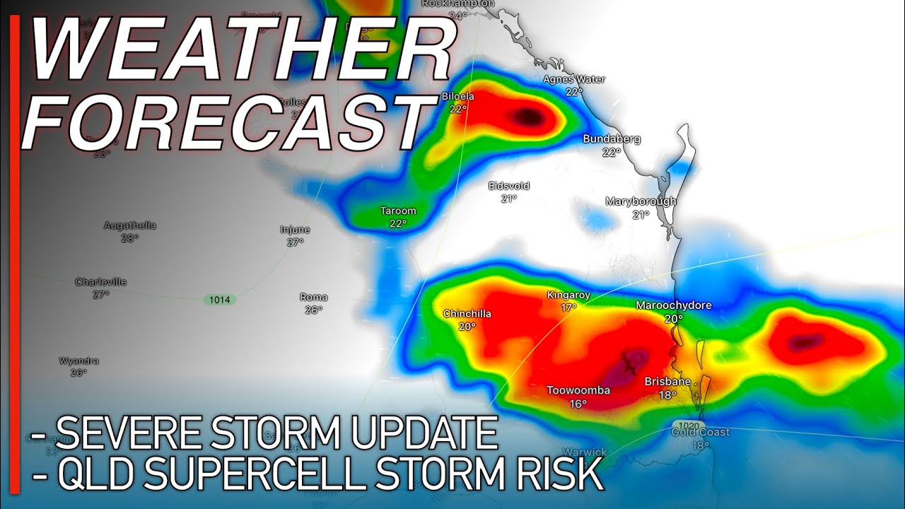 Strong Severe Thunderstorms and Supercell Storms Forecast Across ...