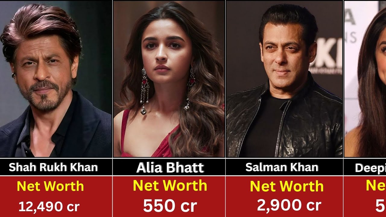 Richest Bollywood & south Actors in 2025 – Latest Net Worth Update ...