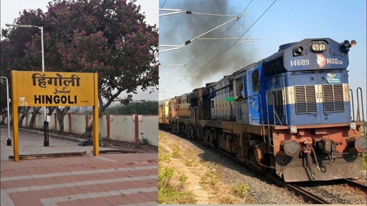 AMRAVATI TO TIRUPATI ||12766 AMI-TPTY EXPRESS ONBOARD ENTRY AT HINGOLI ...