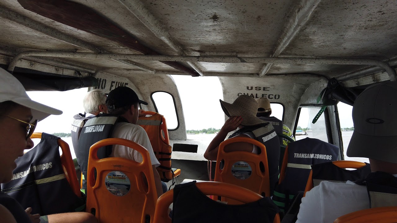 LANCHA POR EL RIO AMAZONAS - YouTube
