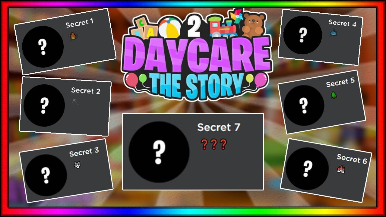 HOW TO GET ALL THE SECRET BADGES IN DAYCARE 2 - YouTube