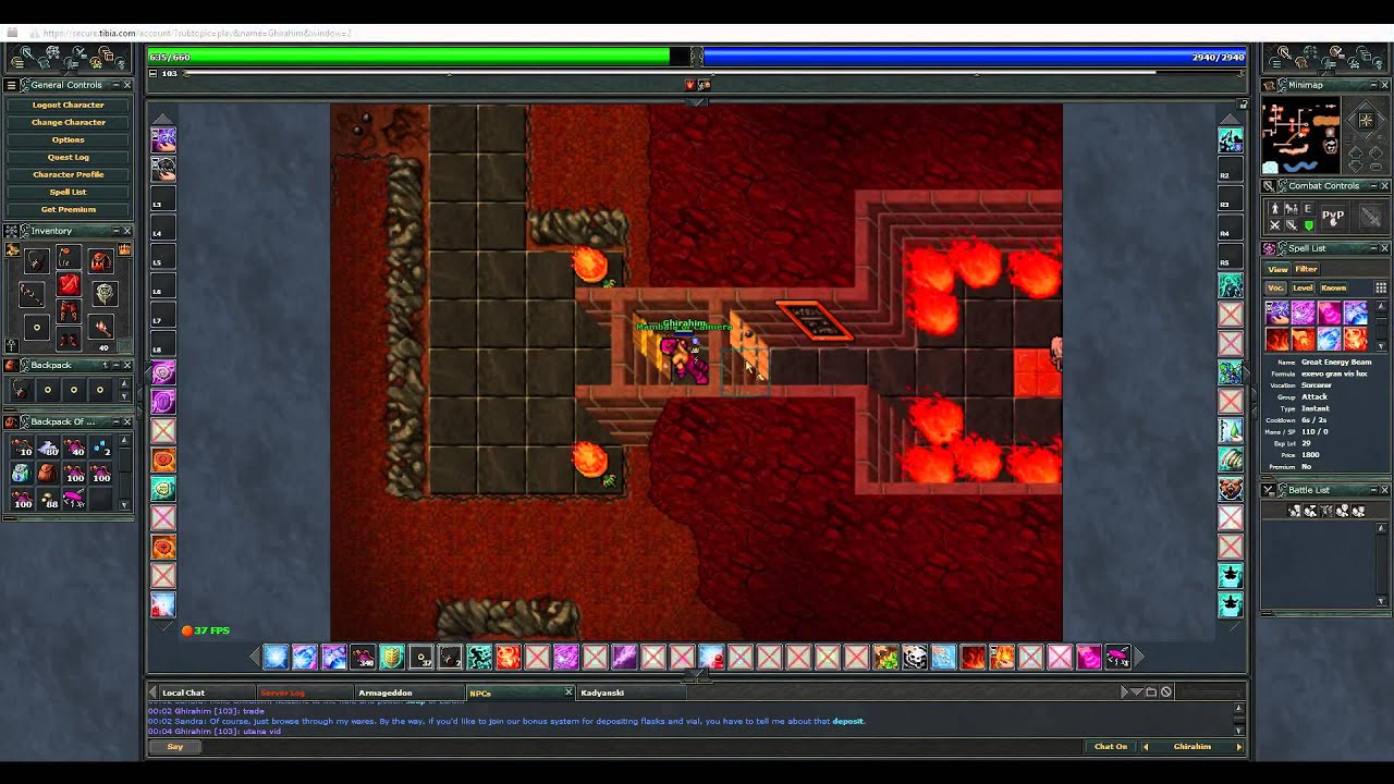 Tibia - Guia Detalhado Annihilator Quest Tibia - YouTube