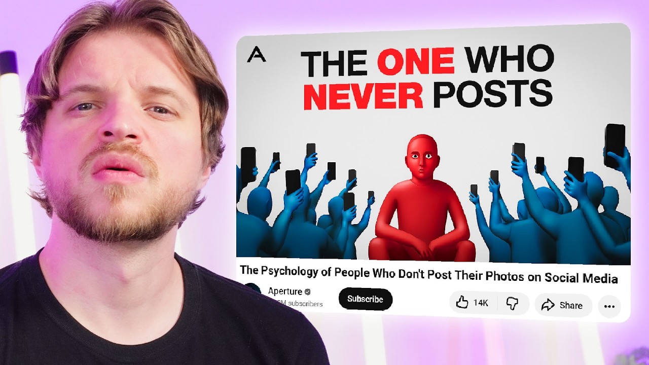 The Psychology of Those that Don't Post to Social Media - YouTube
