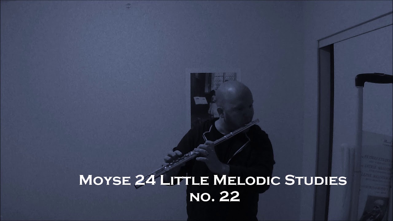 Marcel Moyse - 24 Little Melodic Studies for flute: No. 22 - YouTube