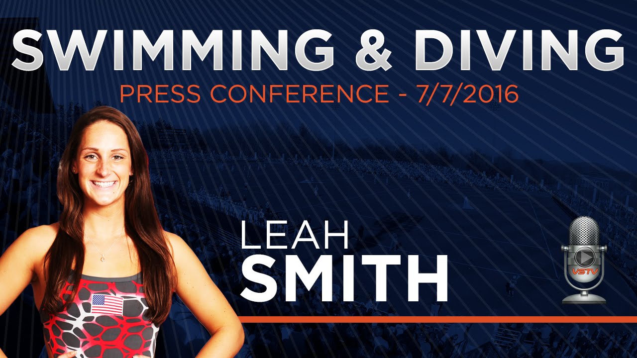 SWIMMING AND DIVING: Leah Smith Pre-Olympics - YouTube