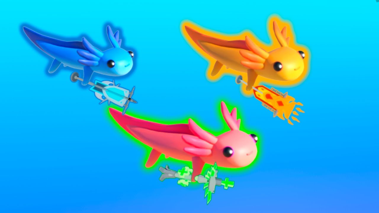 COMBINAÇÃO KIT AXOLOTL AMY + CONQUEROR l DOIS MELHORES KITS DE ...