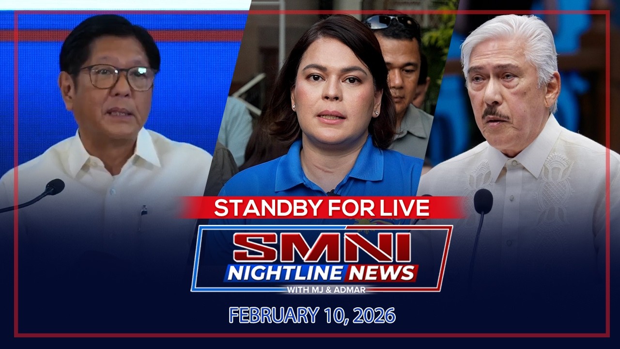 SMNI Nightline News with Admar Vilando Feb. 10, 2026 – Martes - YouTube