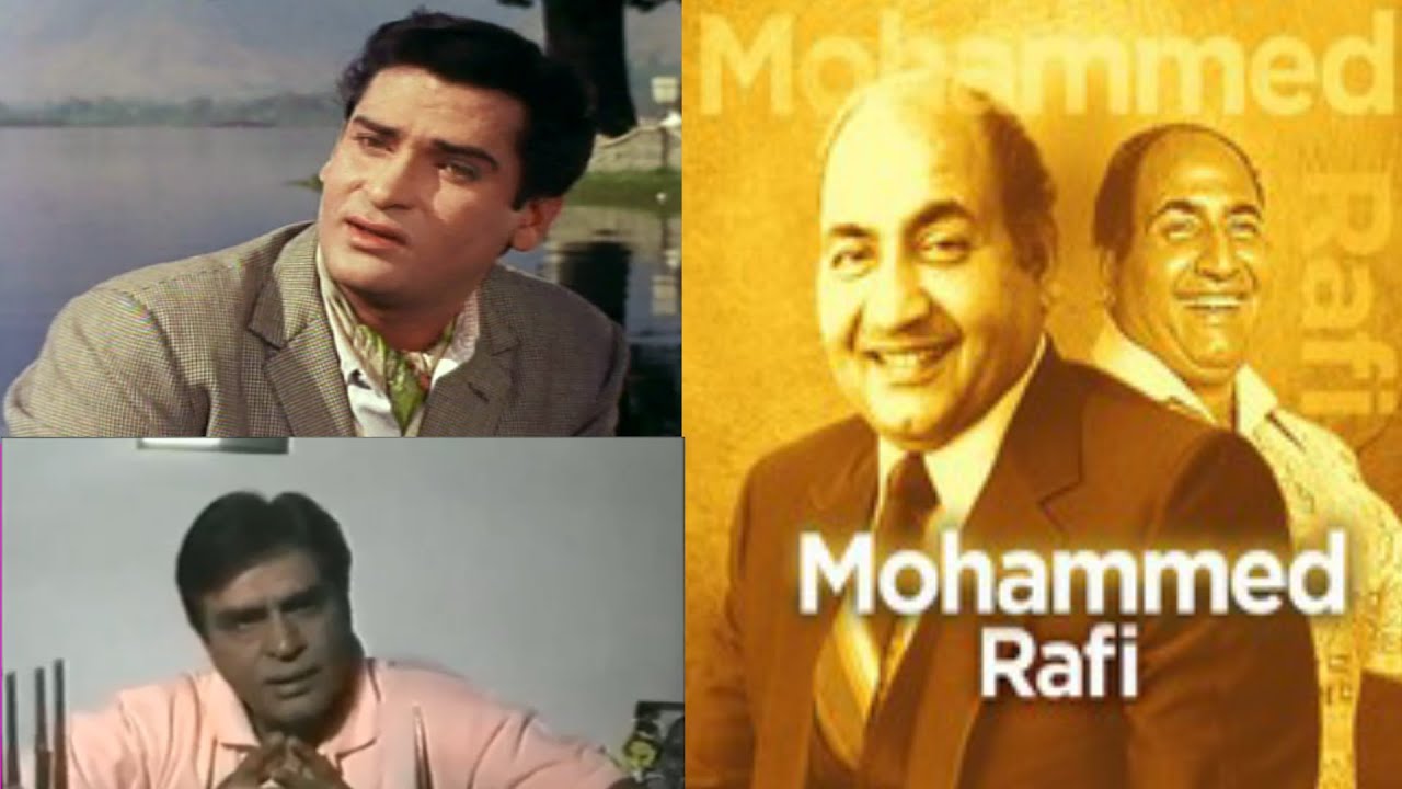 The versatile Mohammed Rafi used to change his voice according to the ...
