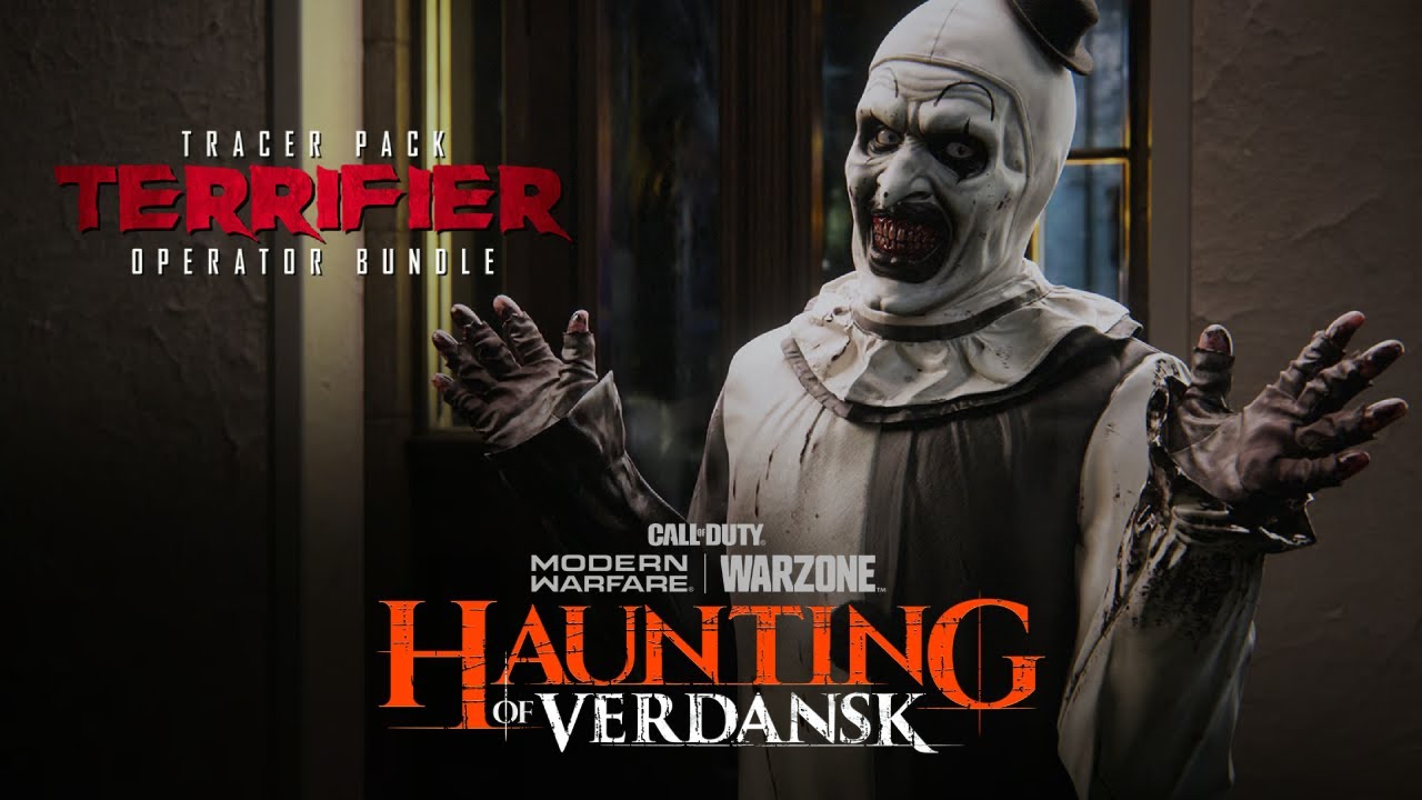 TERRIFIER ART THE CLOWN BUNDLE | CALL OF DUTY WARZONE 2 - YouTube