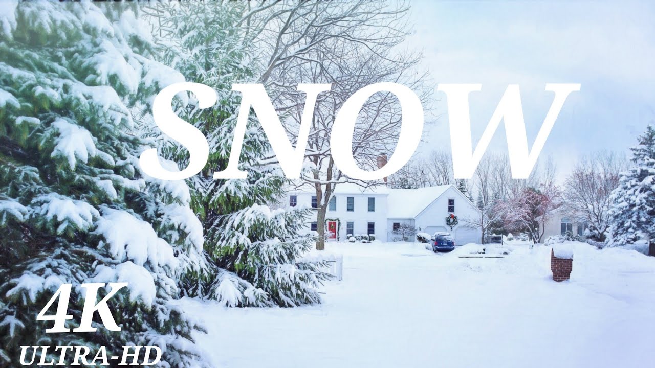 SNOW Winter 4K ULTRA-HD Videos || Snow View 60 FPS - YouTube