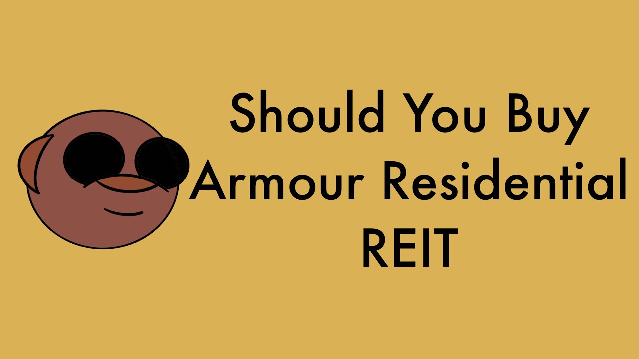 Should You Buy ARMOUR Residential REIT | ARR Stock Review | REIT’s to ...