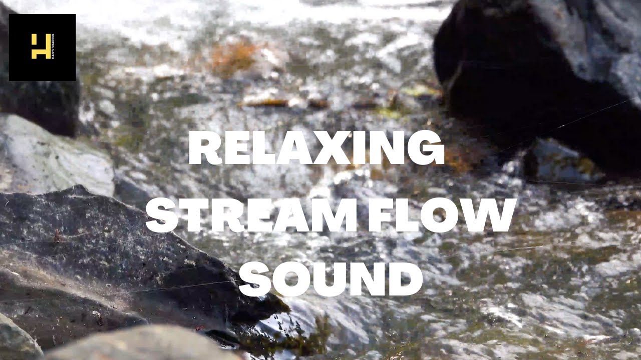 1 Hour Stress Relief Streams Sound / stress free zone - YouTube