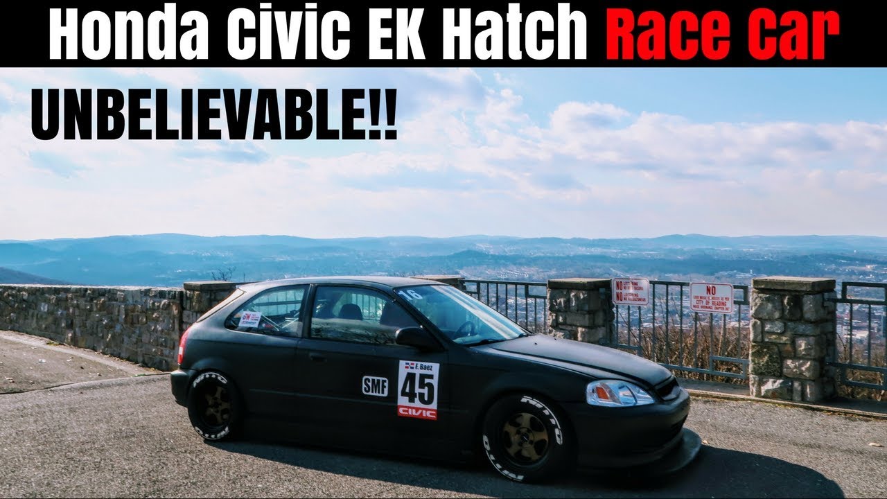 Modified Honda Civic EK Hatchback RACE CAR | From a Type R Owner's ...