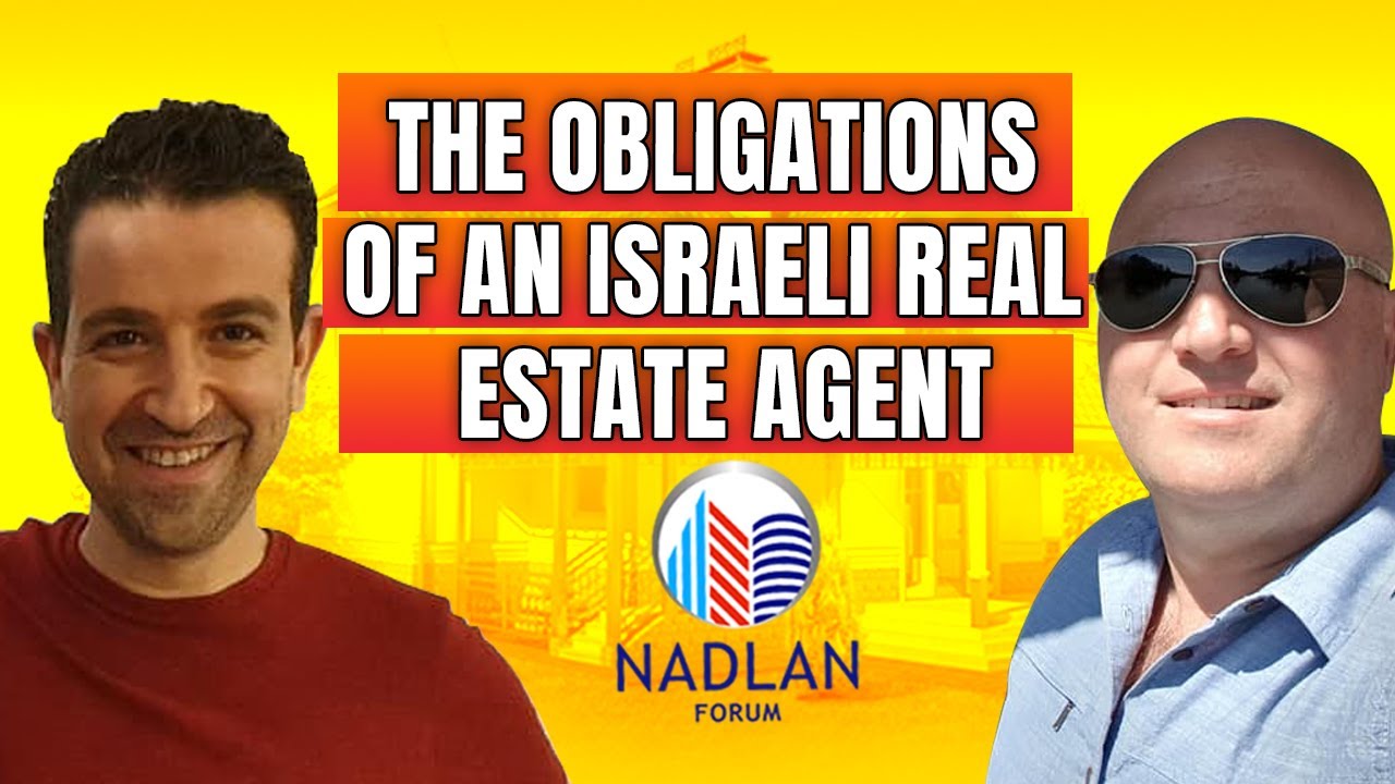 The obligations of an Israeli real estate agent - Entrepreneur of the ...