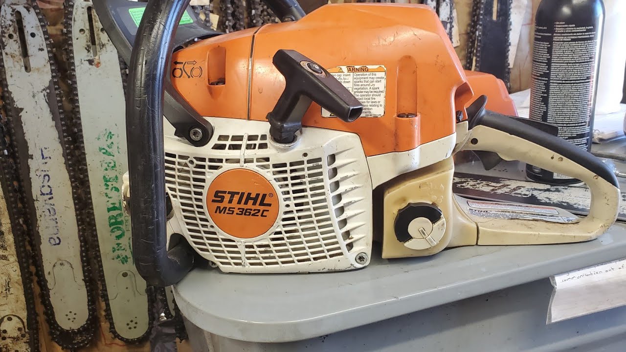 my first mtronic rebuild stihl ms362 will it be redeemed - YouTube