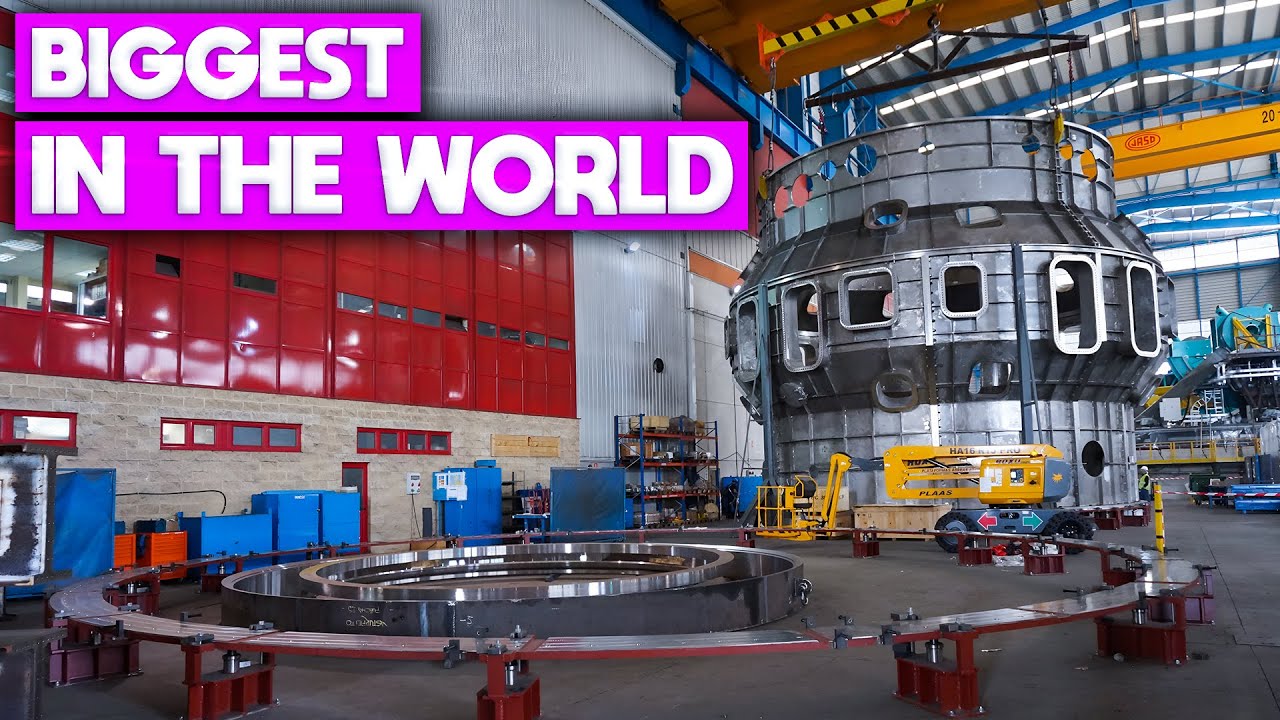 Life Inside The World's Largest Nuclear Fusion Reactor - YouTube