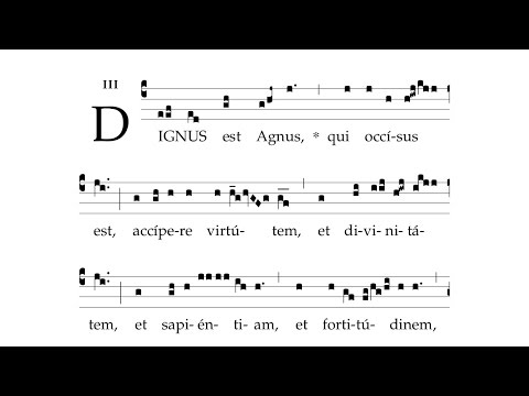 Introitus: Dignus est Agnus - YouTube