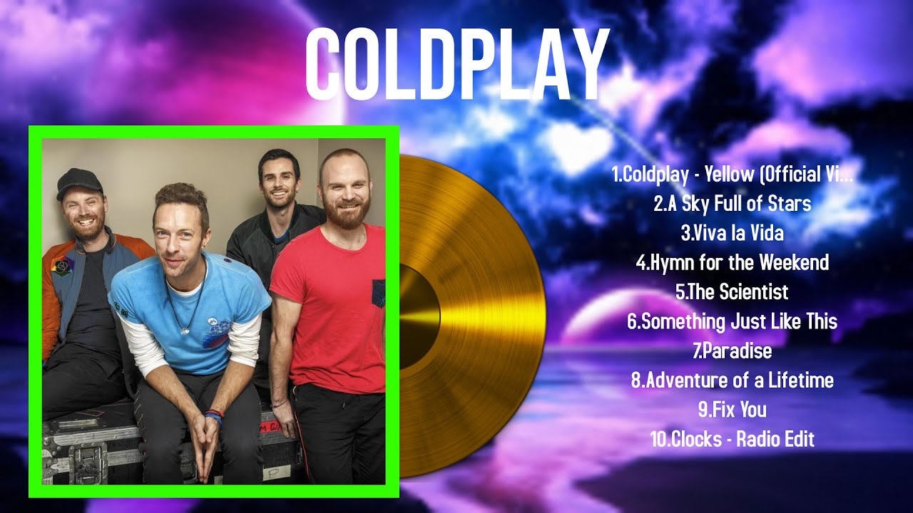 The best of Coldplay full album 2024 ~ Top Artists To Listen 2024 - YouTube