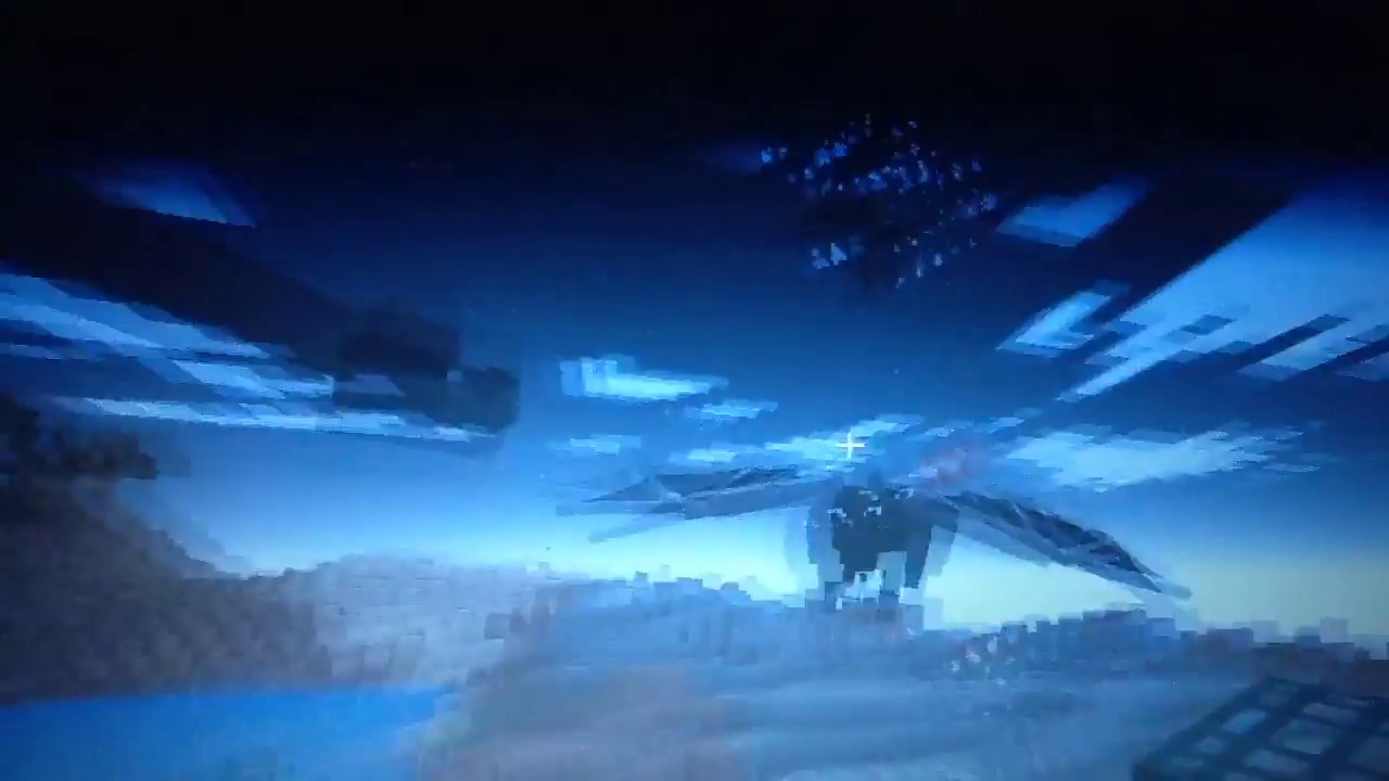 The minecraft boss fight (ender dragon vs wither boss) open area army ...