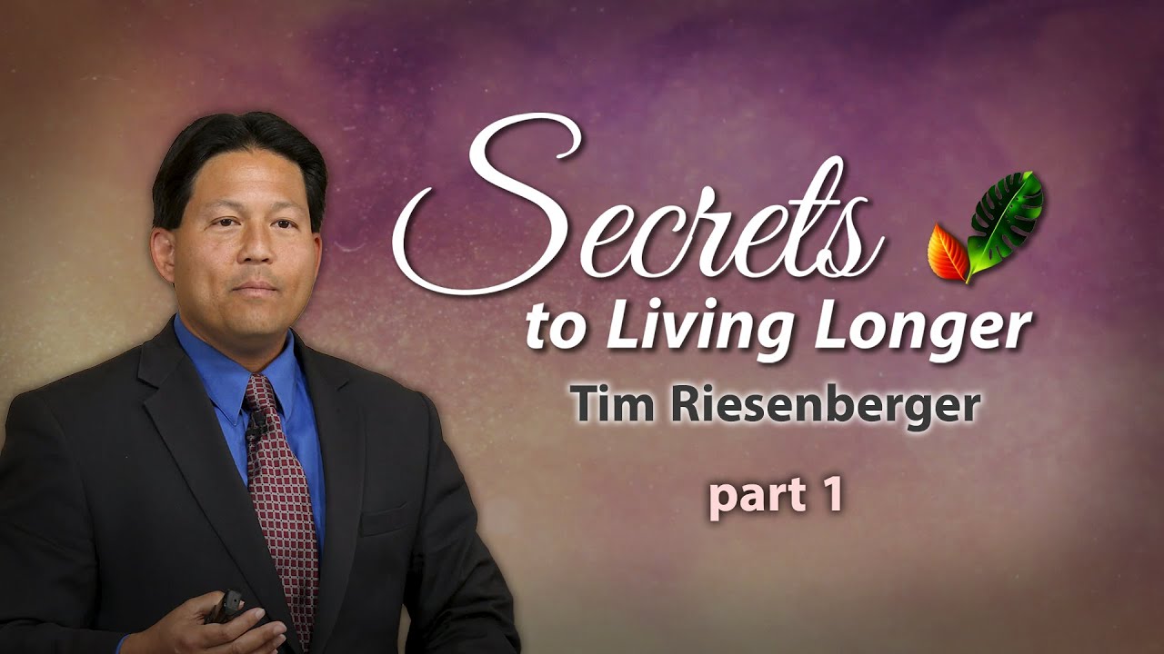 Dr. Tim Riesenberger - Secrets to Living Longer - part 1 - YouTube