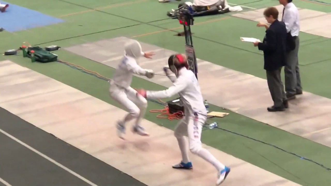 Kinley Lavenstein - Fencing Highlight Reel (Men's Epee) - YouTube