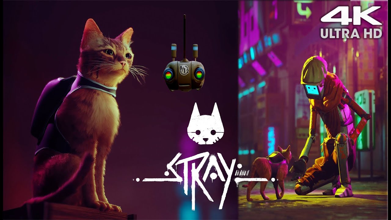 STRAY ALL CUT SCENES - YouTube