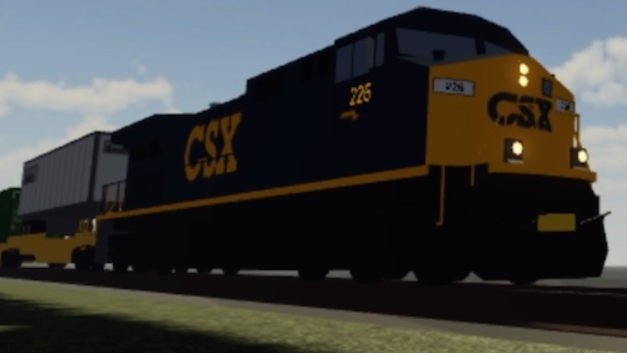 CSX 226 with a NF K5H - YouTube