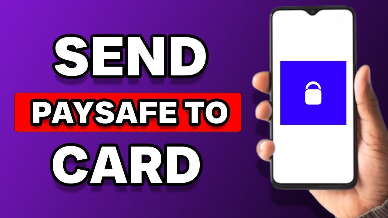 How To Transfer Money From Paysafe To Credit Card - YouTube