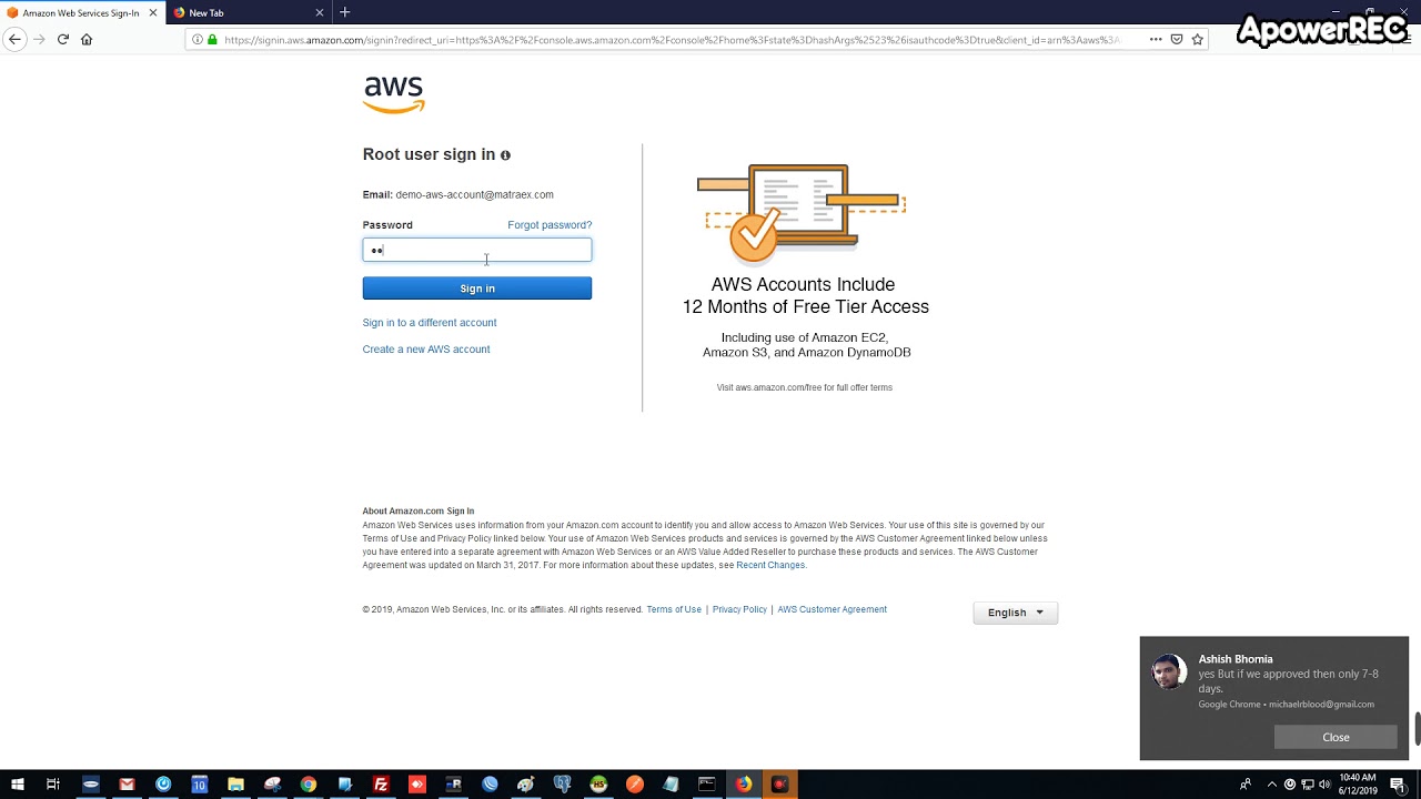 Change the Password on your Root AWS Account - YouTube