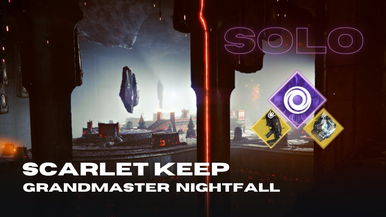 Solo Grandmaster Nightfall "Scarlet Keep" with Revision Zero - Void ...
