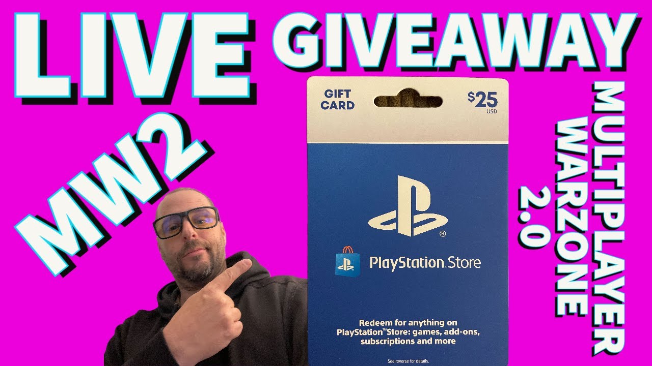 LIVE GIFT CARD GIVE AWAY MW2 MULTIPLAYER - YouTube