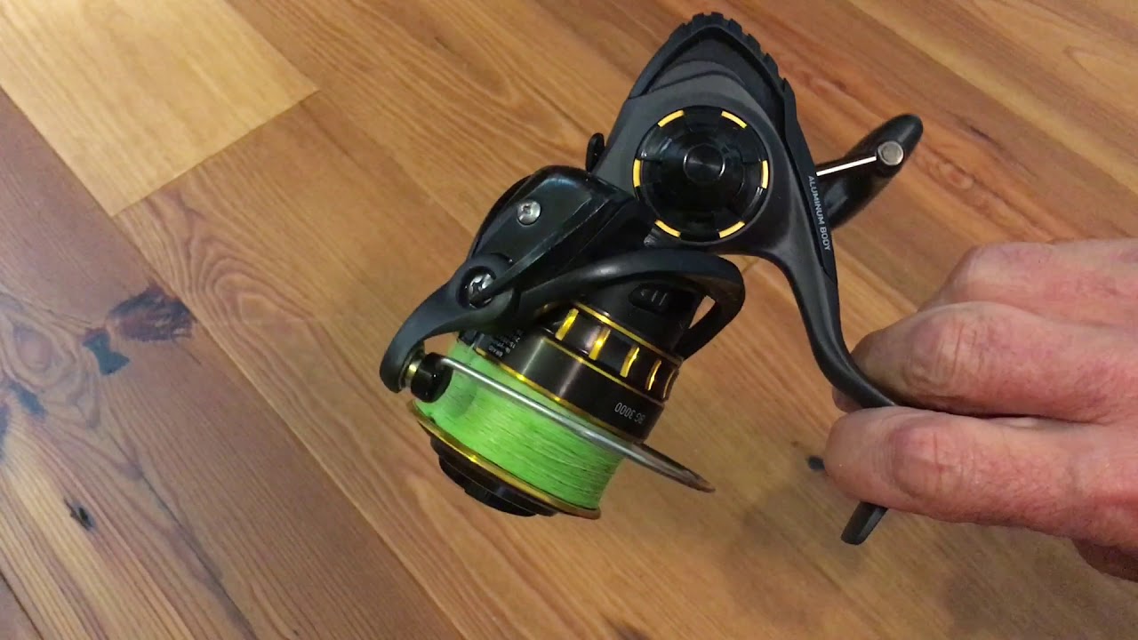 Daiwa BG 3000 - YouTube