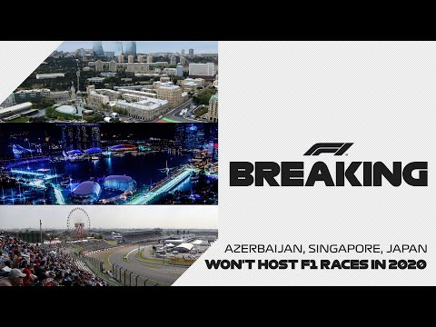 Resmi: F1 2020 Azerbaycan, Singapur ve Japonya GP iptal edildi!