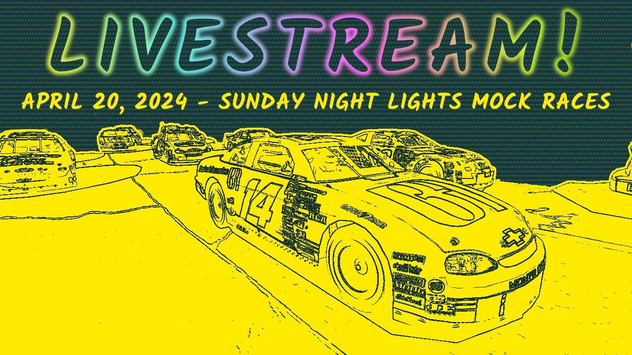 Sunday Night Lights Races for Fun | April 20, 2024 - YouTube