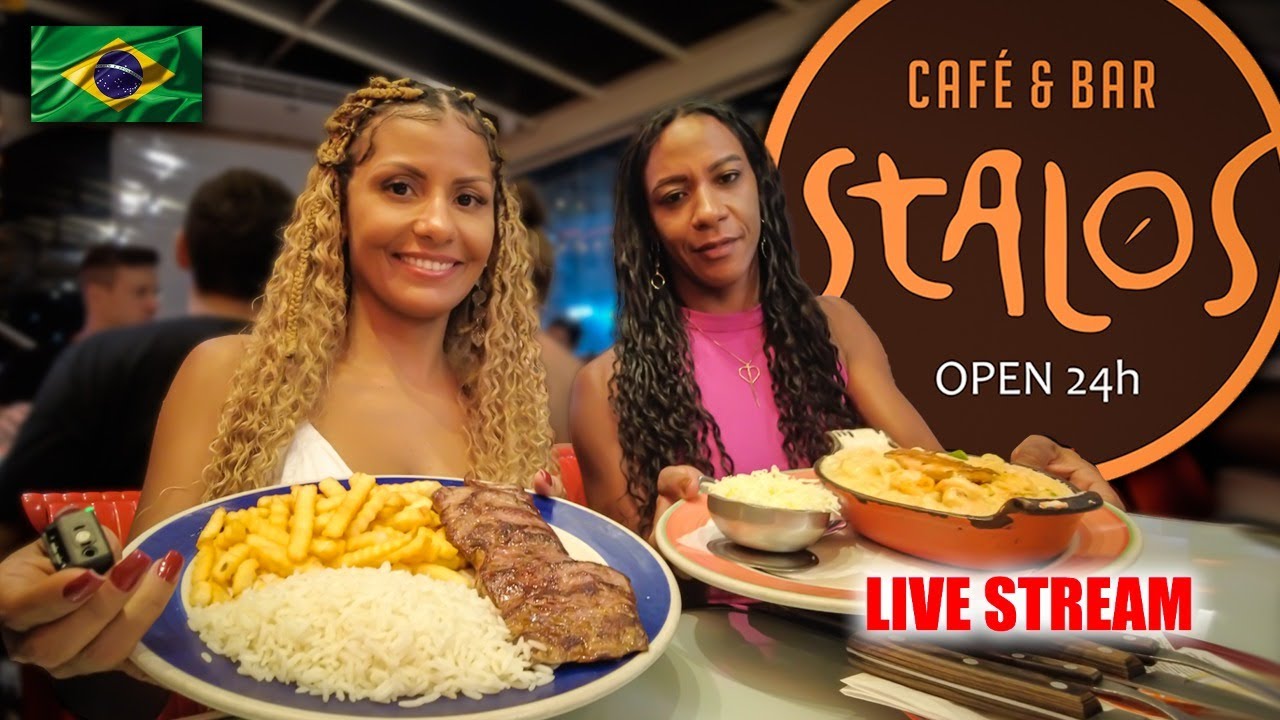 Stalos Cafe and Bar in Copacabana (Live) - YouTube