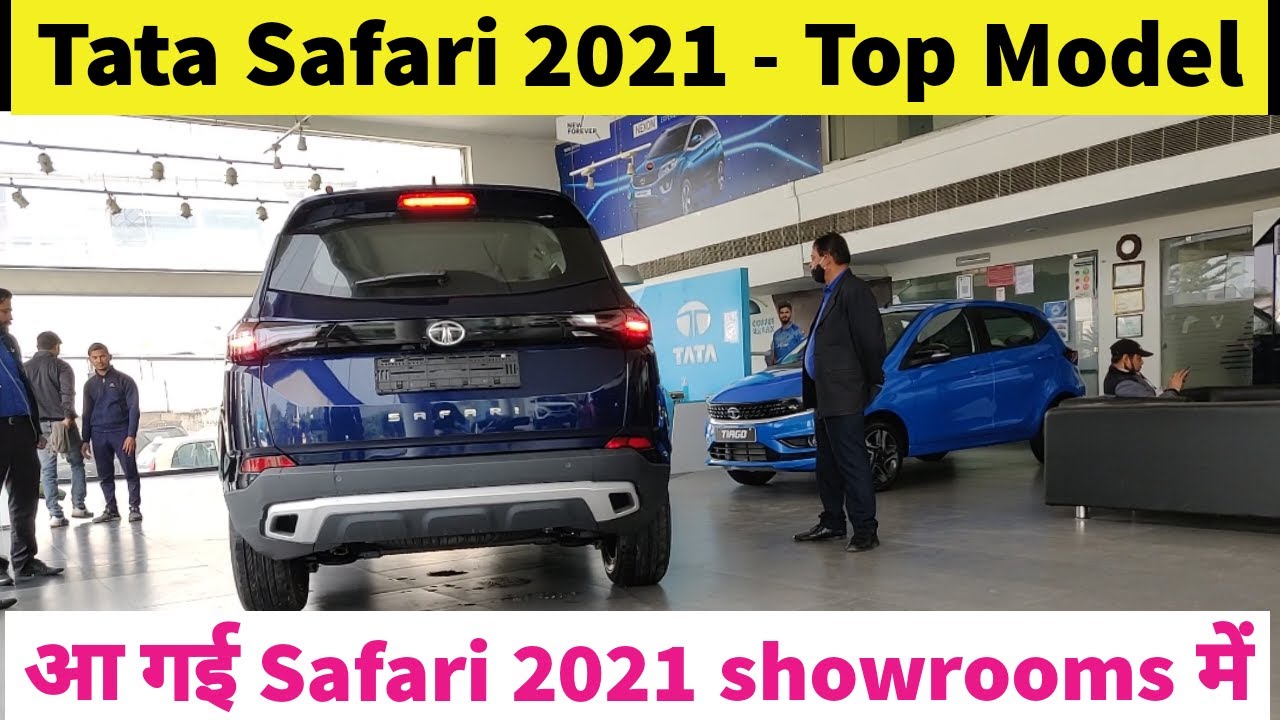 Tata Safari 2021 Top Model Walkaround Review Interior Exterior Expected ...