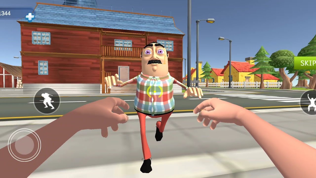 Hello Crazy Neighbor Game: Secret Family Escape 3D - Gameplay #8 - YouTube