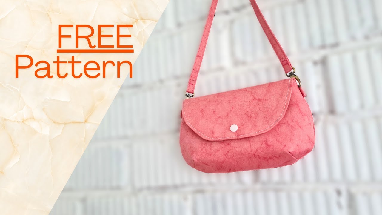 Super Easy Flap Purse | Free Pattern | Last-Minute Gift Idea! - YouTube