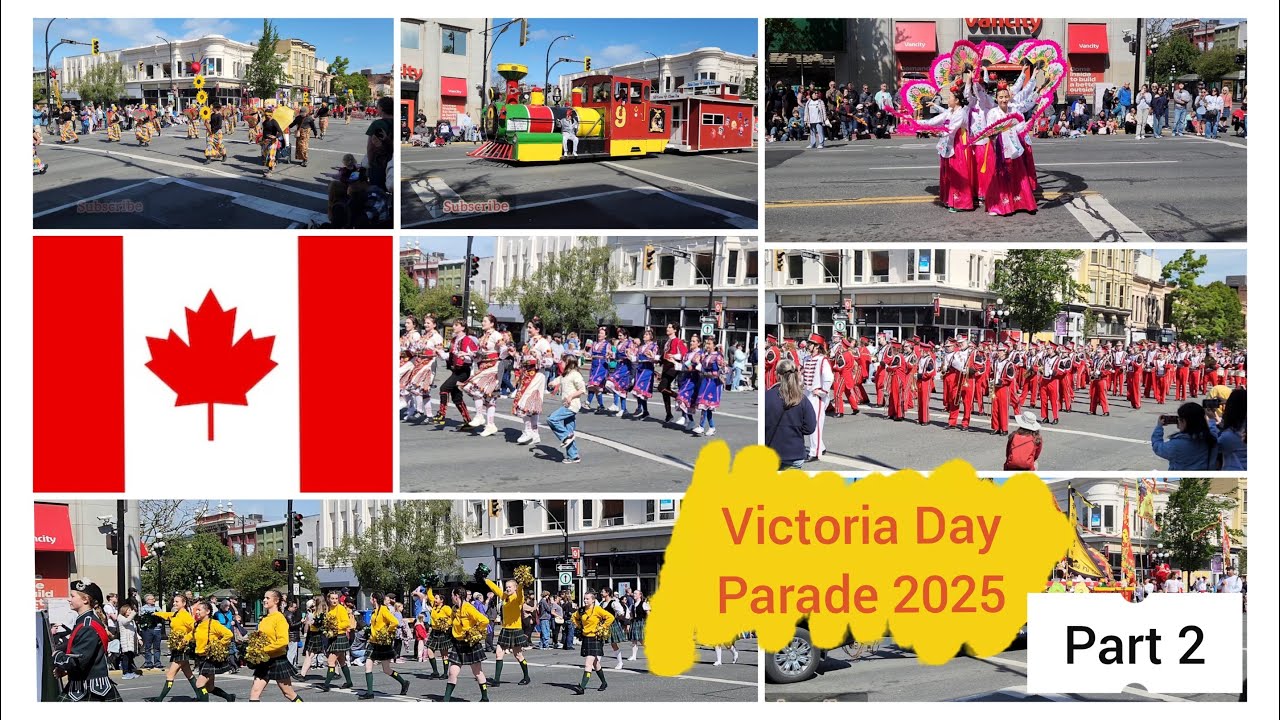Victoria Day Parade 2025 Part 2 - Victoria, BC, Canada - YouTube