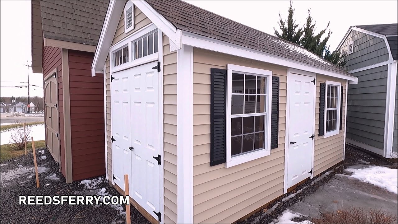 🧡🧡8x16 SHED | SHE SHED | MAN CAVE | STORAGE IDEAS | VIRTUAL SHED TOUR ...