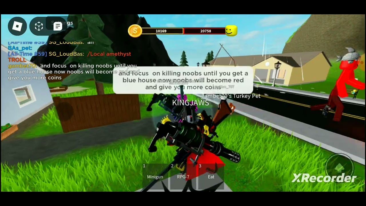 how to get coins fast in shoot and eat noobs - YouTube