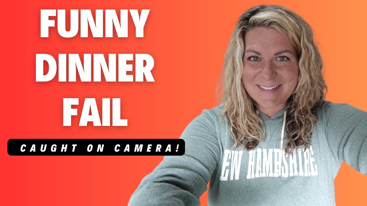 Hilarious Dinner Fail Caught On Camera! - YouTube