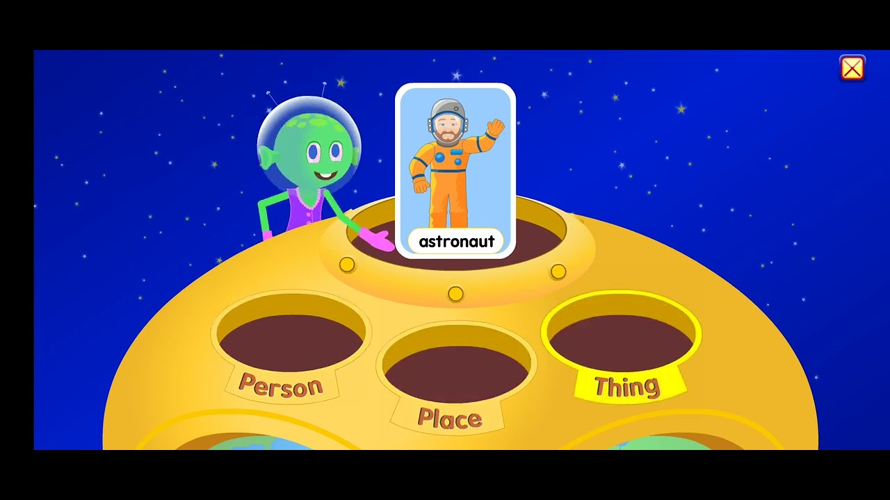 Starfall Grade 1 English, What is a noun? - YouTube